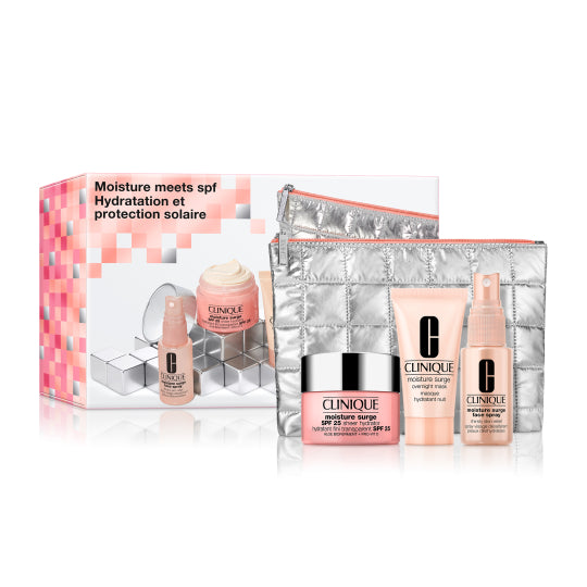 Clinique Moisture Surge SPF25 Moisturizing Cream Set – Moustapha AL ...