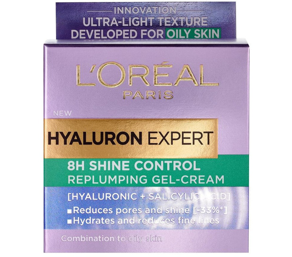 Loreal Hyaluron Expert 8h Shine Control Gel Cream – Moustapha AL-Labban ...
